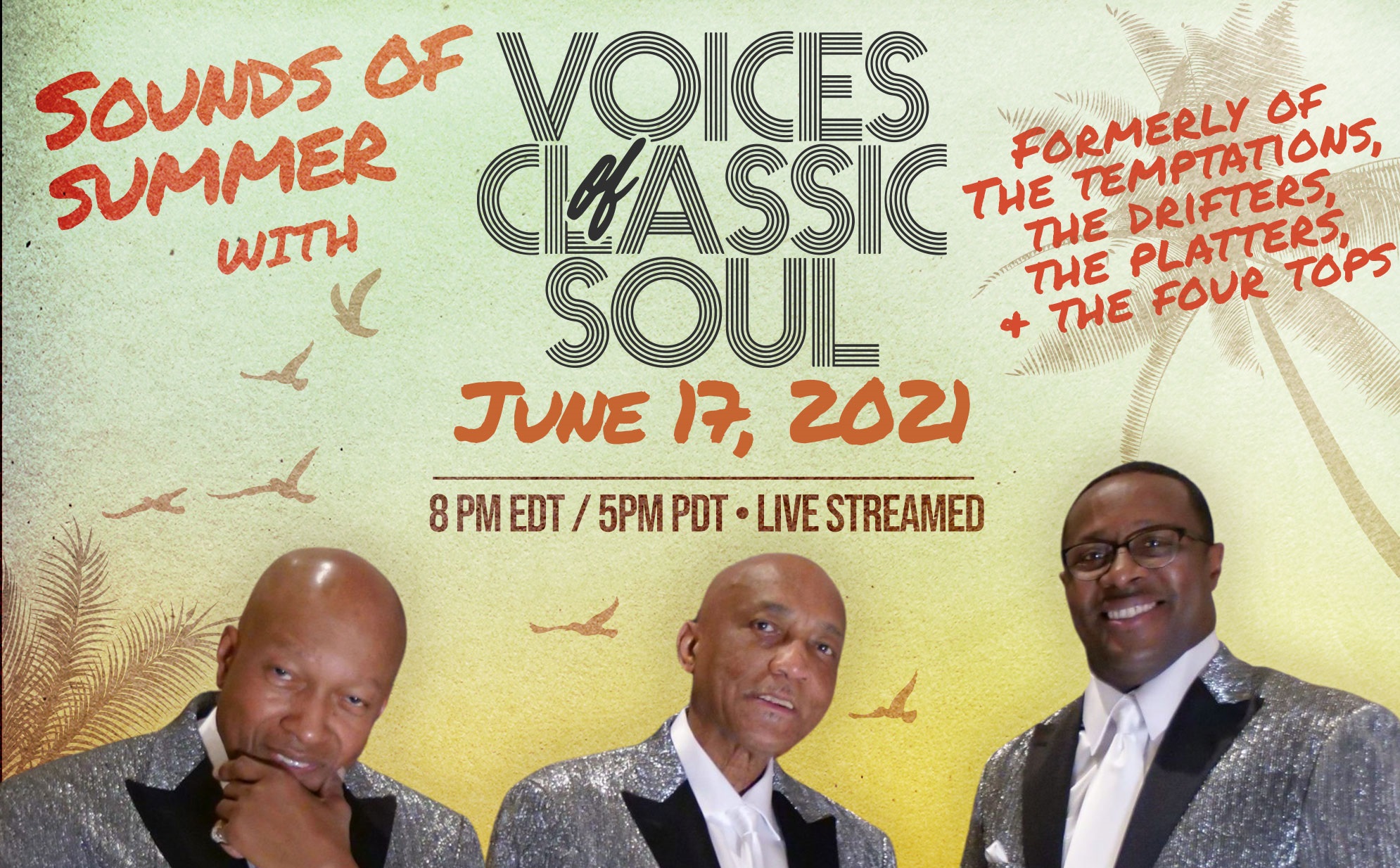 The Sounds of Summer with Voices of Classic Soul!